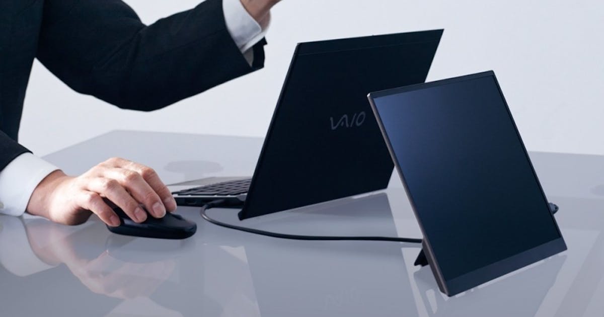 VAIO 推出全球最輕外接顯示螢幕 「VAIO Vision+ 14」僅 325 公克 (219411) - Cool3c