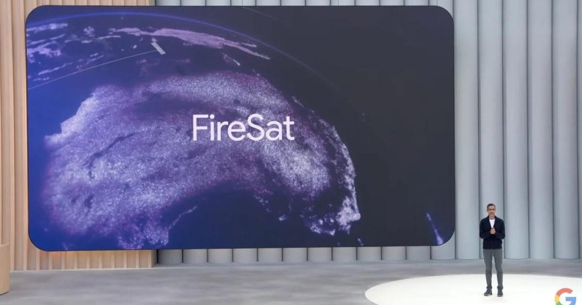 Google I/O 2025：Google 解釋 FireSat 項目如何用 AI 減少加州野火蔓延 #sundar pichai (240234) - Cool3c
