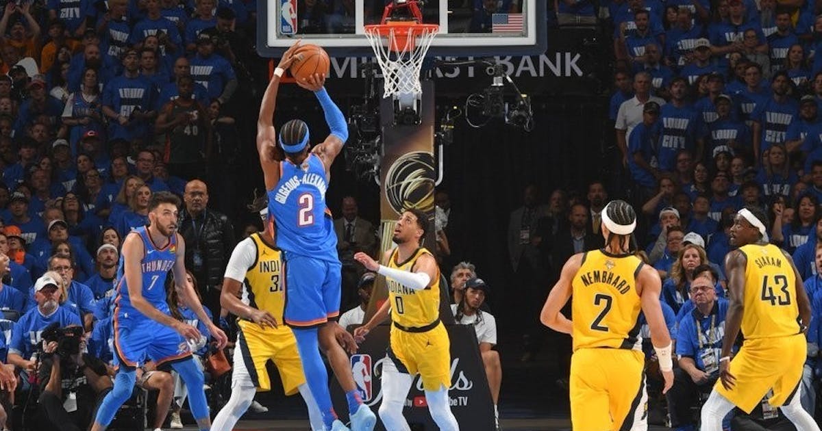 《2025 NBA Playoffs》溜馬vs雷霆 Finals G2—雷霆電閃，步行下馬：找回主旋律的關鍵一勝 - NBA - 籃球 | 運動視界 Sports Vision