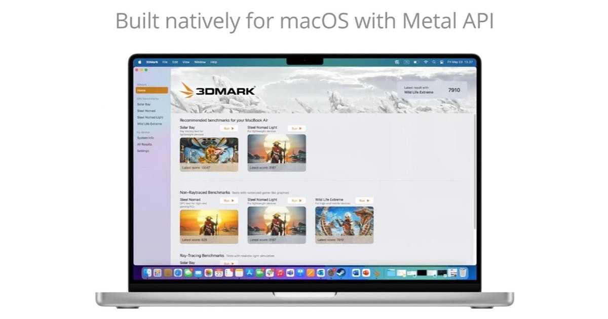 UL Benchmark為macOS推出的3DMark，基於Metal API、效能評估更精確 #iOS (240792) - Cool3c