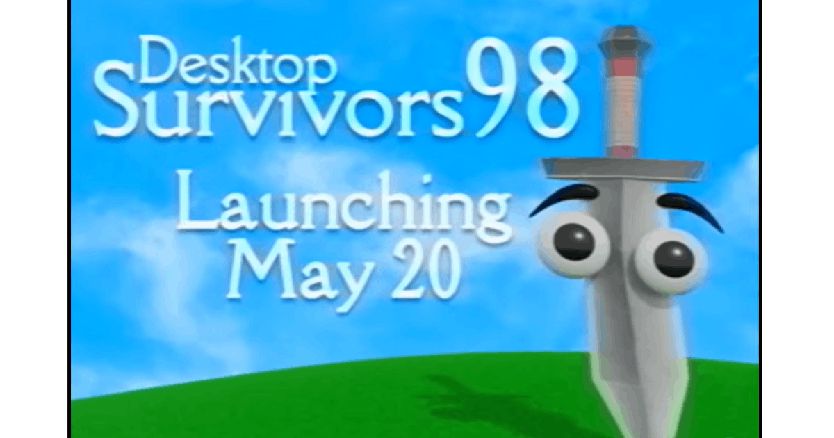 Windows 98 主題的 RPG 射擊遊戲 懷舊桌面變戰場 #steam (240756) - Cool3c