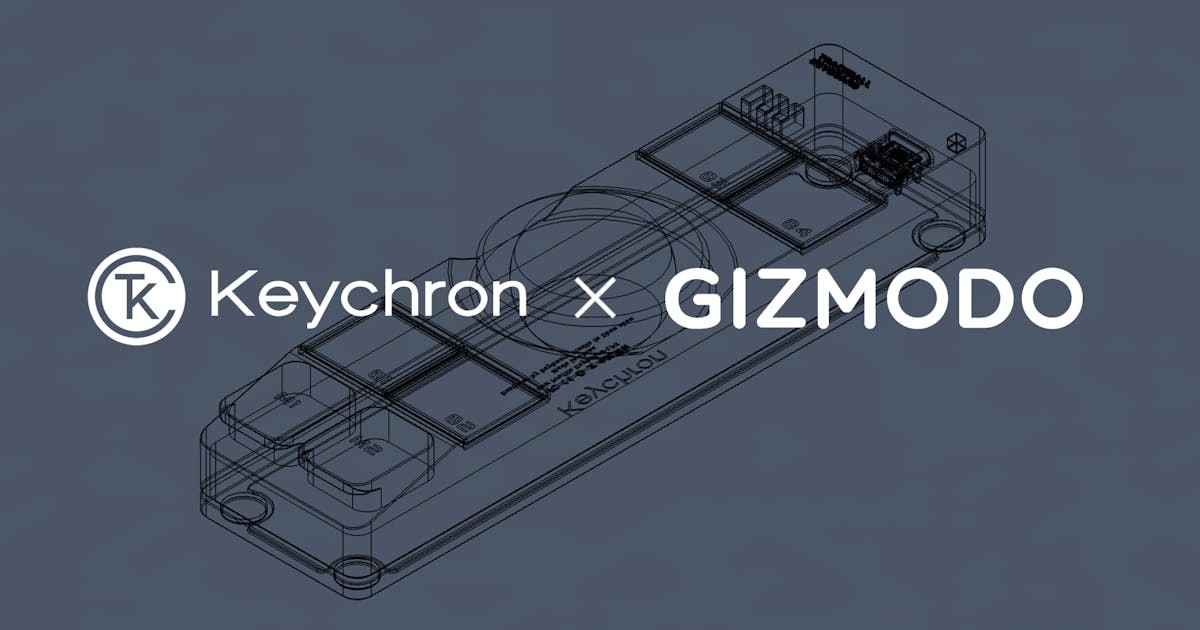 World’s First Co-Developed Trackball Device — Keychron × Gizmodo Japan to Debut at Tokyo Game ...