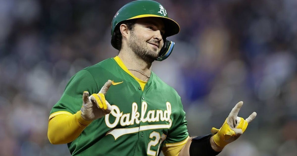 Shea Langeliers獲八月單月最佳球員 運動家未來捕手指日可待 - MLB - 棒球 | 運動視界 Sports Vision
