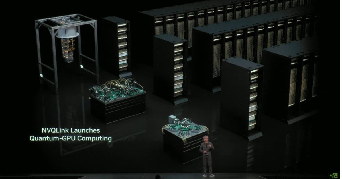 NVIDIA公布串接量子處理器及GPU加速運算的NVQLink技術 建構混合量子及傳統運算系統加速化學與材料科學創新 #量子運算 (244018) - Cool3c