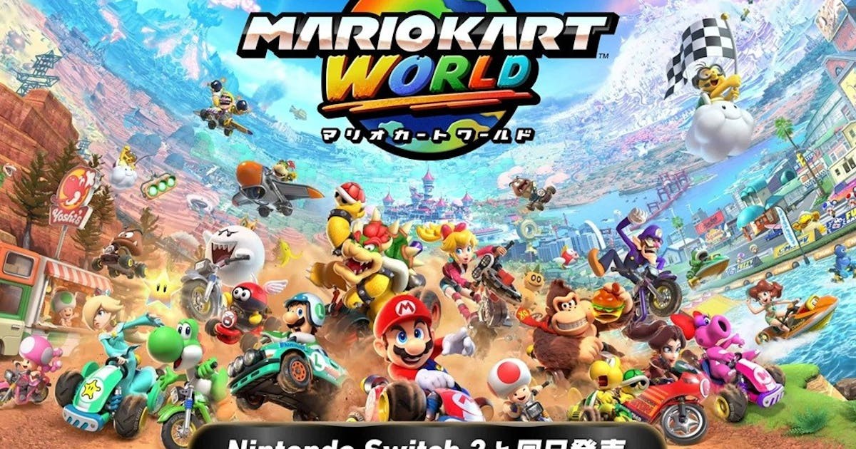 任天堂財報顯示超過9成NS2玩家擁有瑪利歐賽車世界 #Switch 2 (244233) - Cool3c