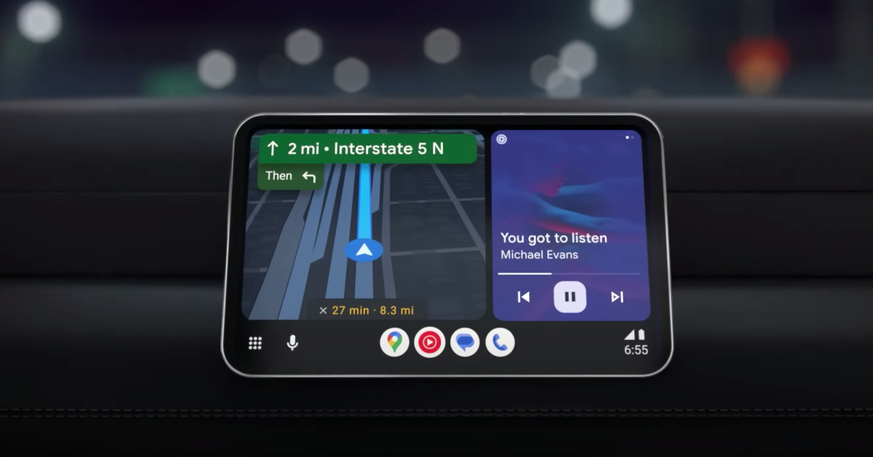 新版 Google Android Auto 作業系統新增數位車鑰匙與高解析地圖！ - INSIDE