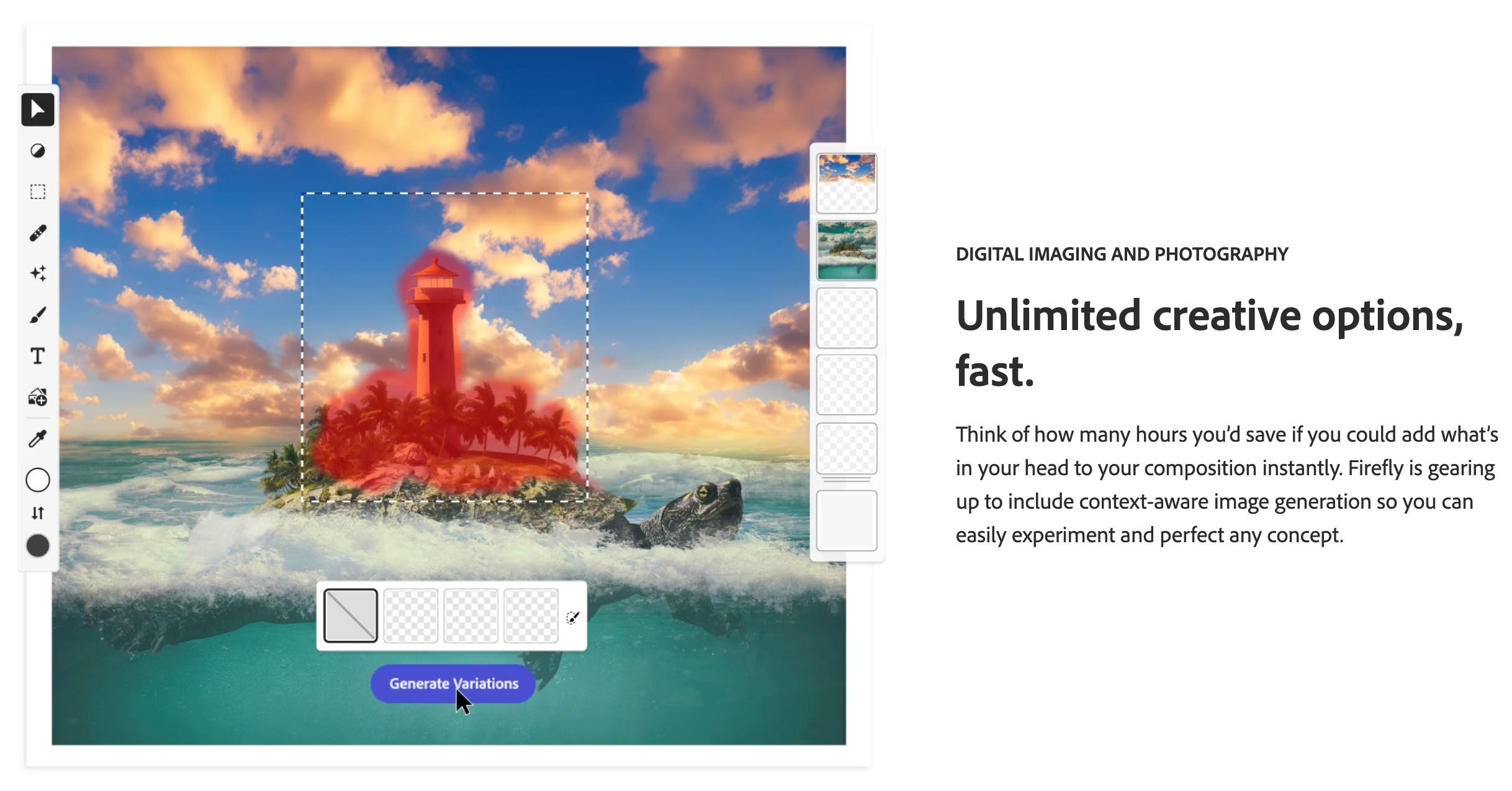 Adobe 一腳踏入 AIGC！推出自家模型「Firefly」在 Photoshop 上超輕鬆改圖 - INSIDE