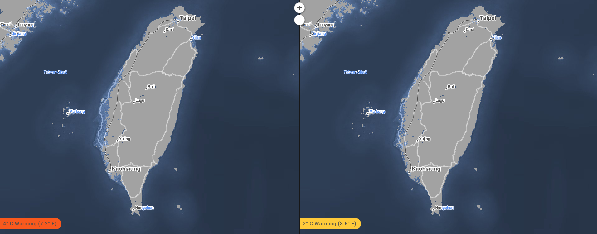 Global Warming Alert: Two Degrees Celsius More and Taiwan Might Be ...