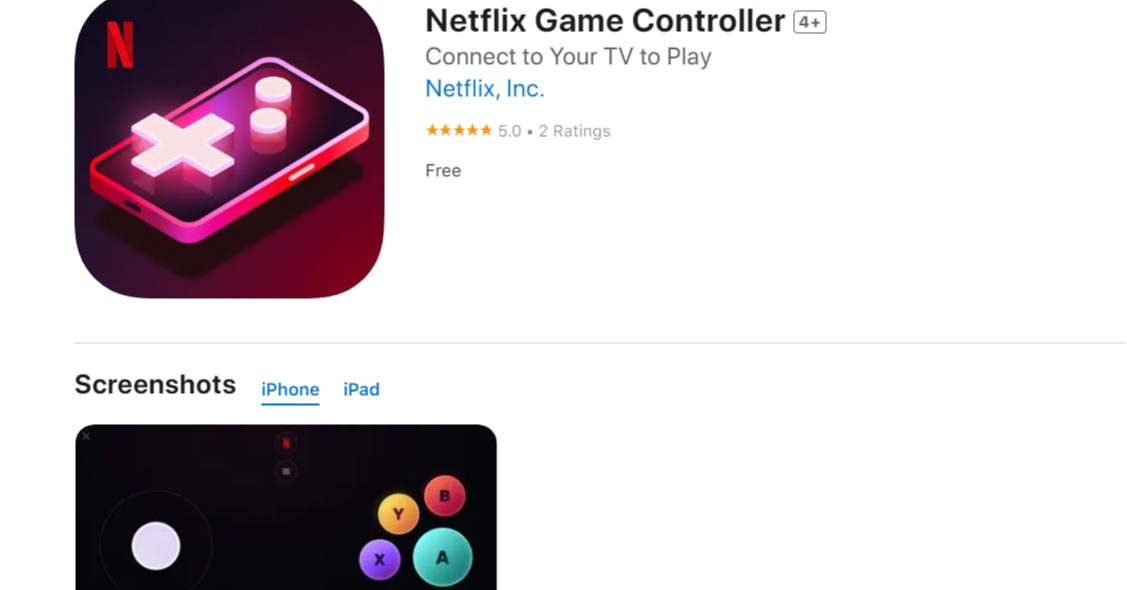 iPhone 當手把！Netflix 推出 iOS 遊戲控制器 App - INSIDE