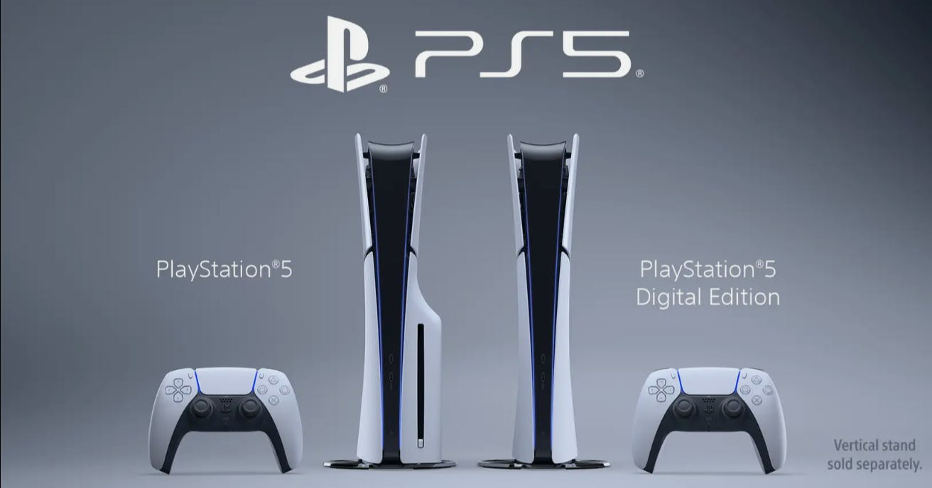 Sony PS5 Slim 登場！體積縮小 30%、容量增加至 1 TB - INSIDE