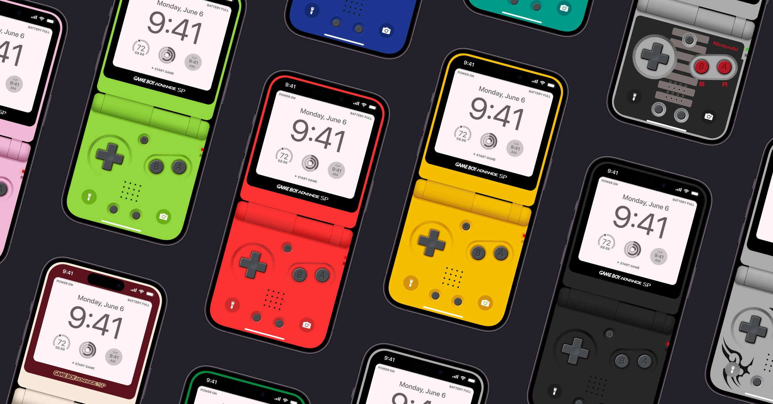 把 iPhone 變 GBA！一系列免費 GBA 掌機 iPhone 桌布讓你回憶童年時光 - INSIDE