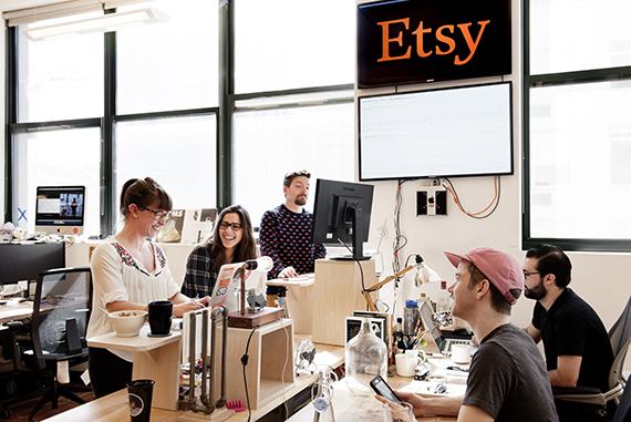 Etsy股價跌回IPO發行價，發布業績預警 - INSIDE