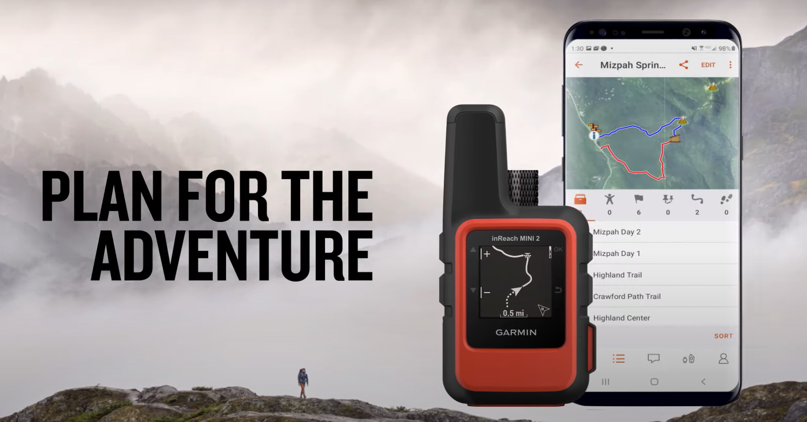 守護戶外安全！Garmin inReach Mini 2 衛星追蹤通訊裝置在台上市 - INSIDE
