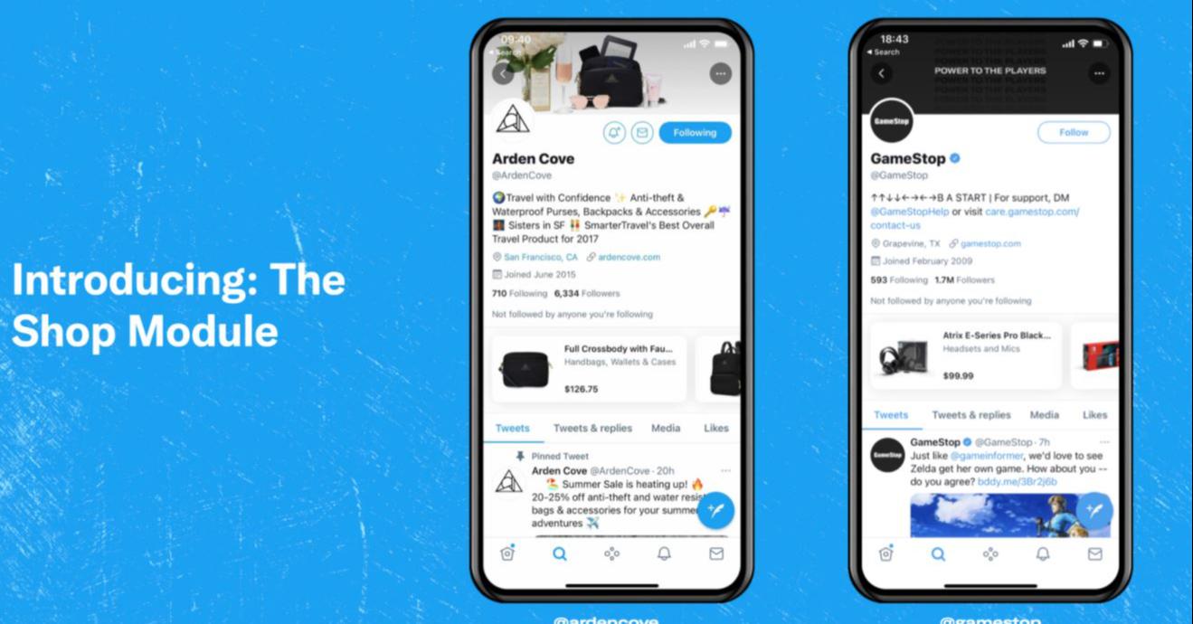Twitter 開放測試「站內購物」功能，企業可在自家帳號建立線上商城 - INSIDE
