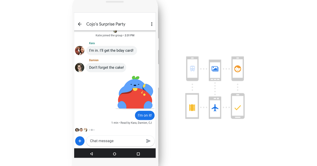 簡訊進化成聊天 App！Android RCS 協定更新在美國展開 - INSIDE